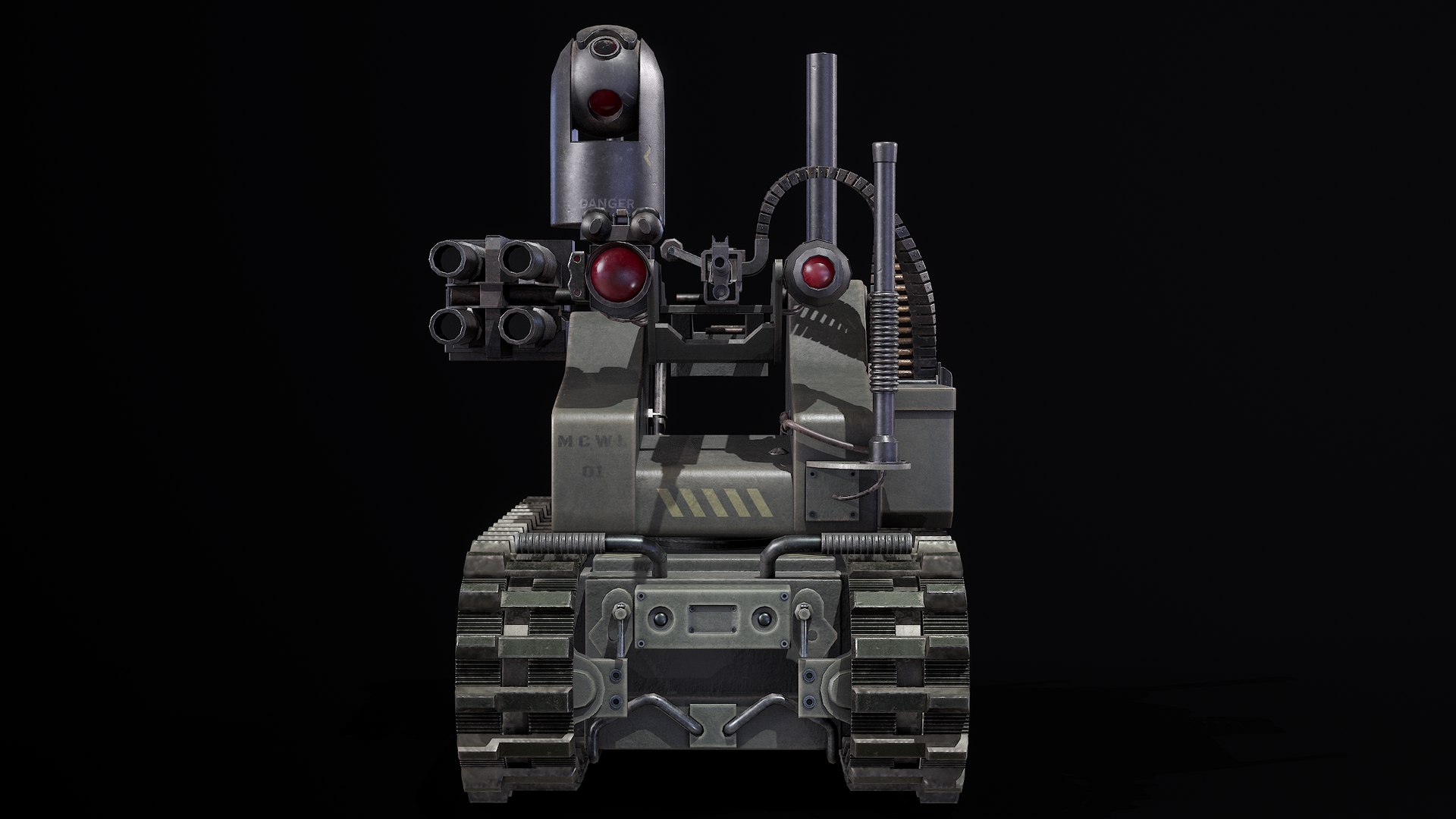 3D Military Combat Robot MAARS - TurboSquid 1789298