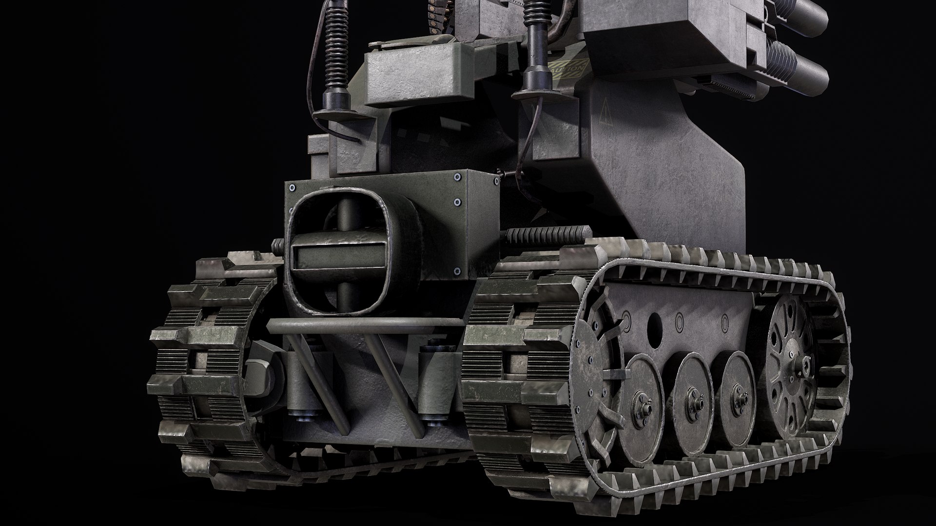 3D Military Combat Robot MAARS - TurboSquid 1789298