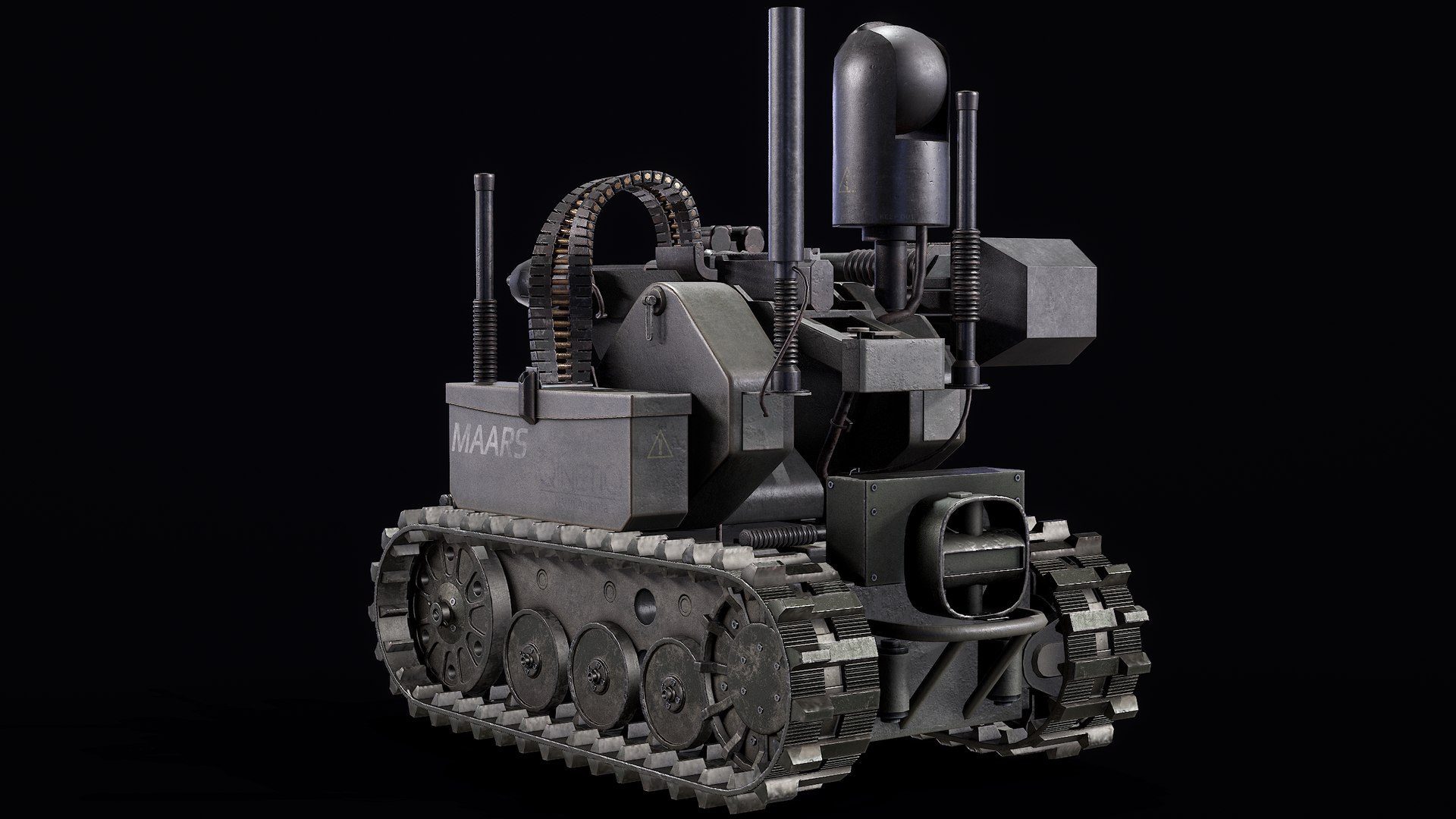 3D Military Combat Robot MAARS - TurboSquid 1789298