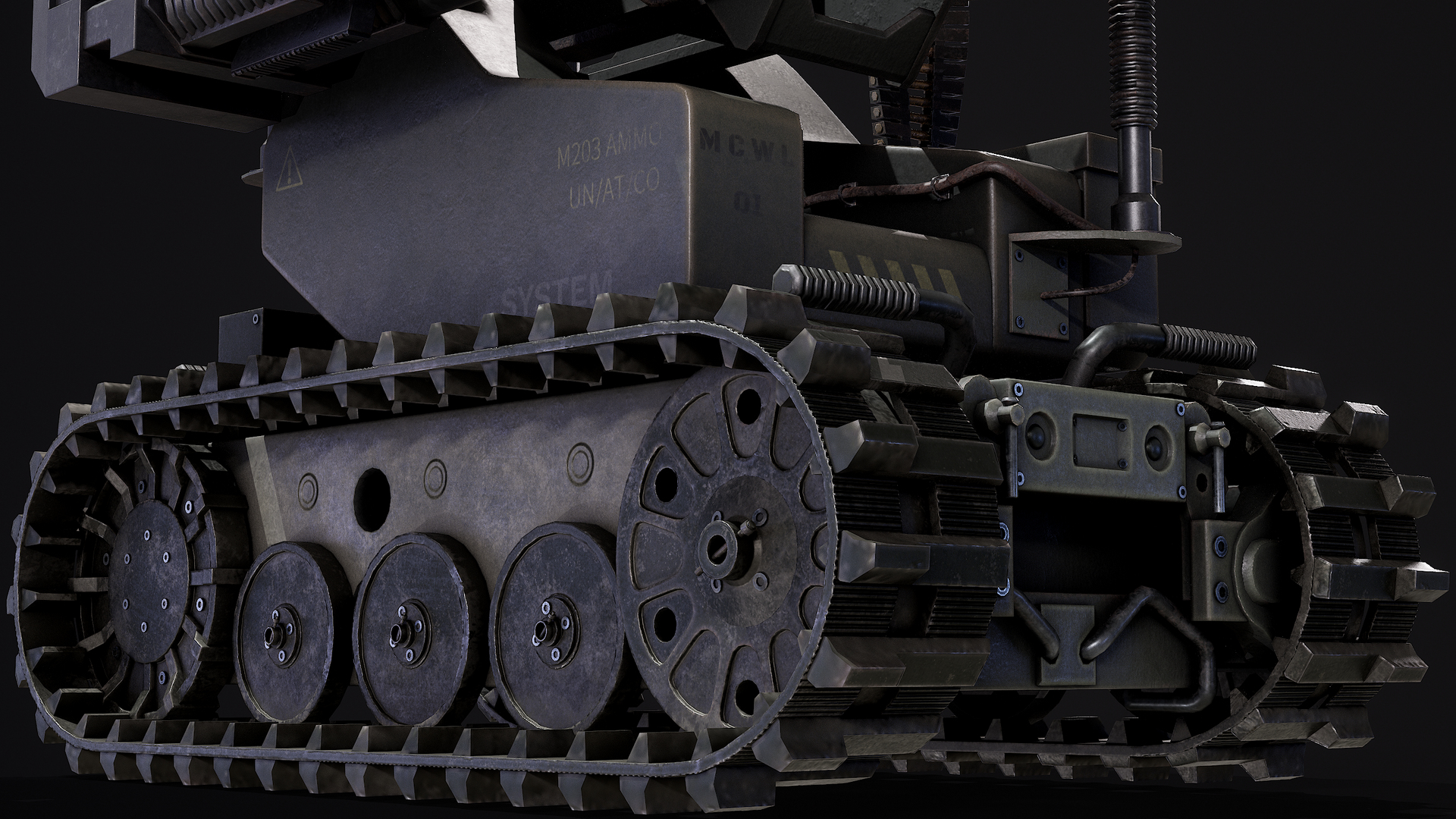 3D Military Combat Robot MAARS - TurboSquid 1789298