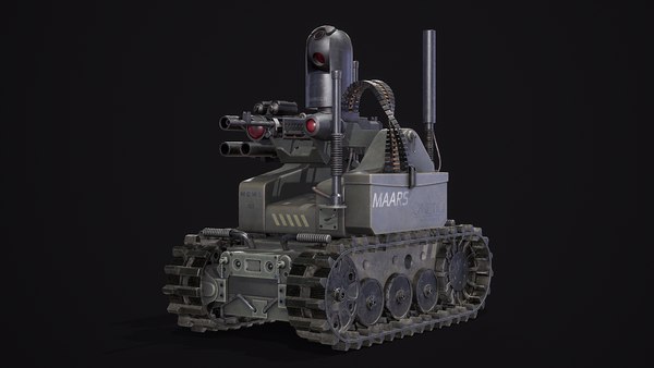 3D Military Combat Robot MAARS - TurboSquid 1789298