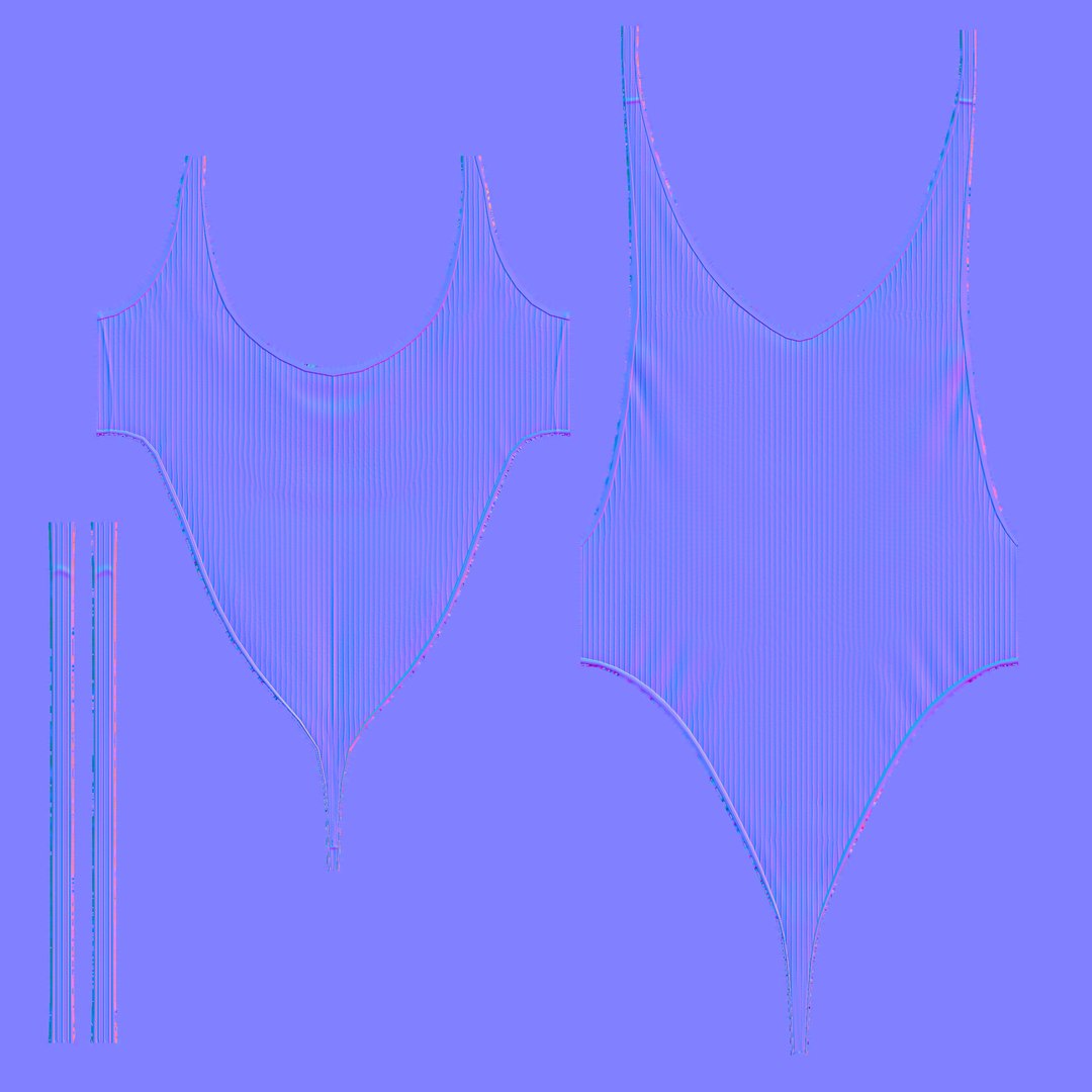 3D One Piece Dance Wear - TurboSquid 1758327