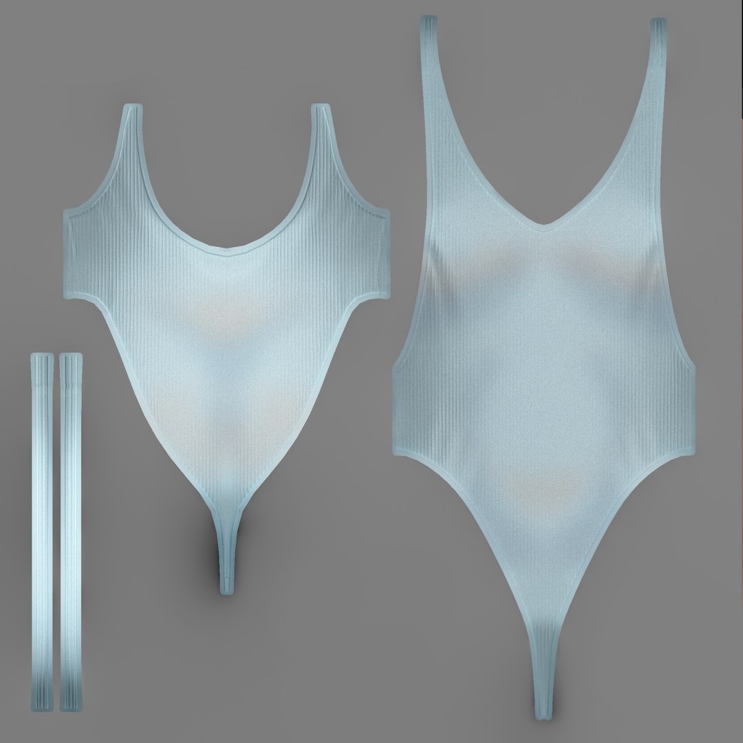 3D One Piece Dance Wear - TurboSquid 1758327