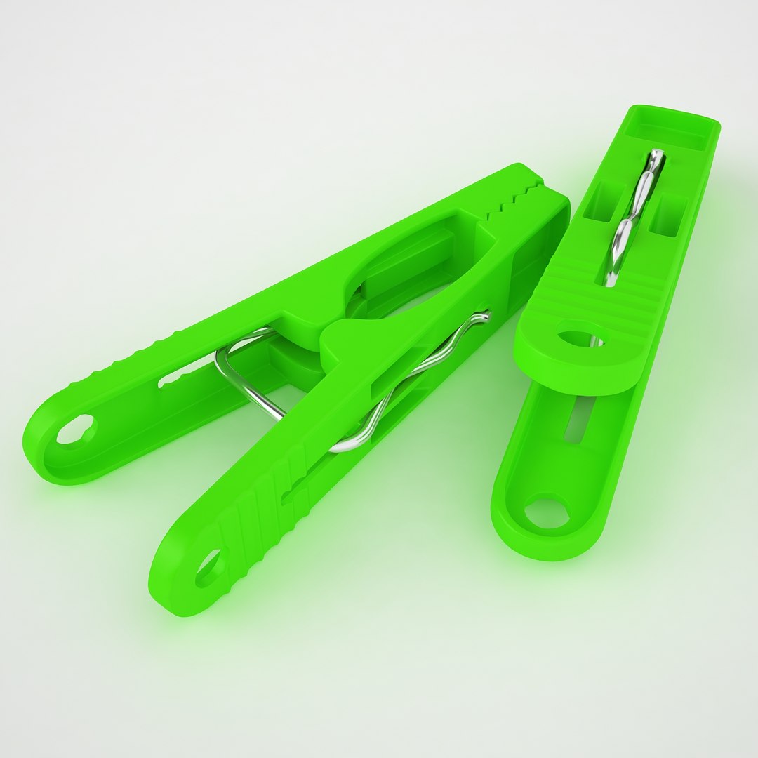 Plastic Clothespin Clothes 3D Model - TurboSquid 1356859