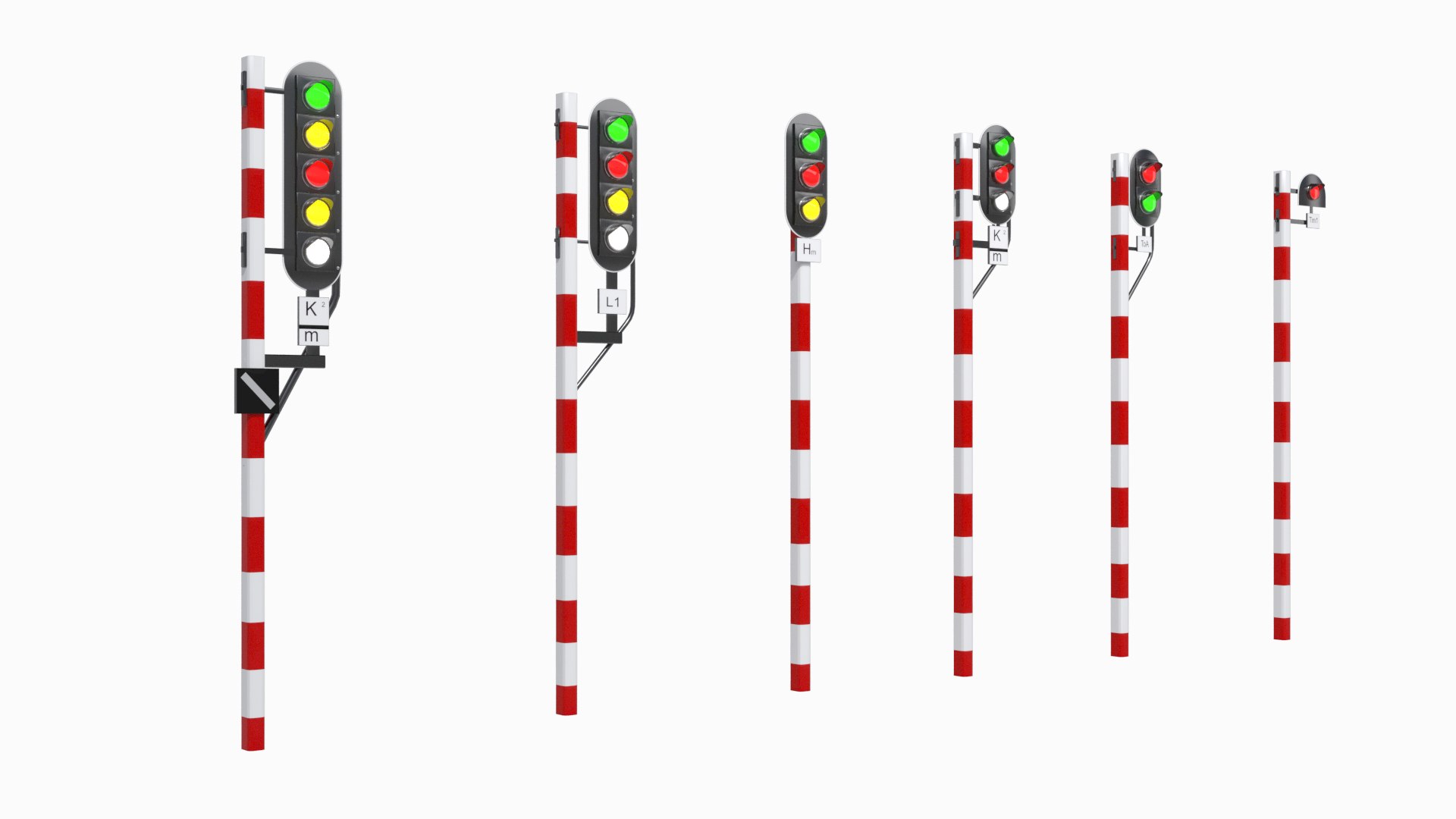 3D Rail Signaling - TurboSquid 1944187