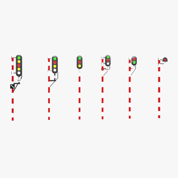 3D Rail Signaling - TurboSquid 1944187