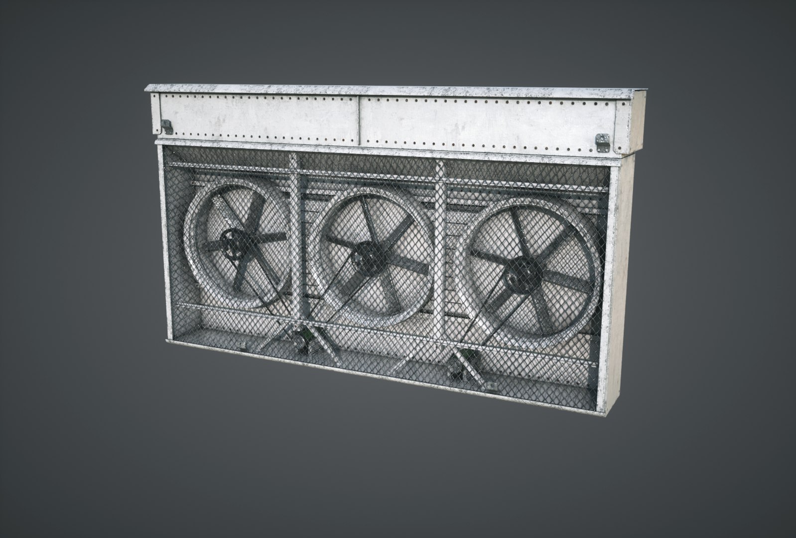 3D Model Vents Triple Fan - TurboSquid 1431364