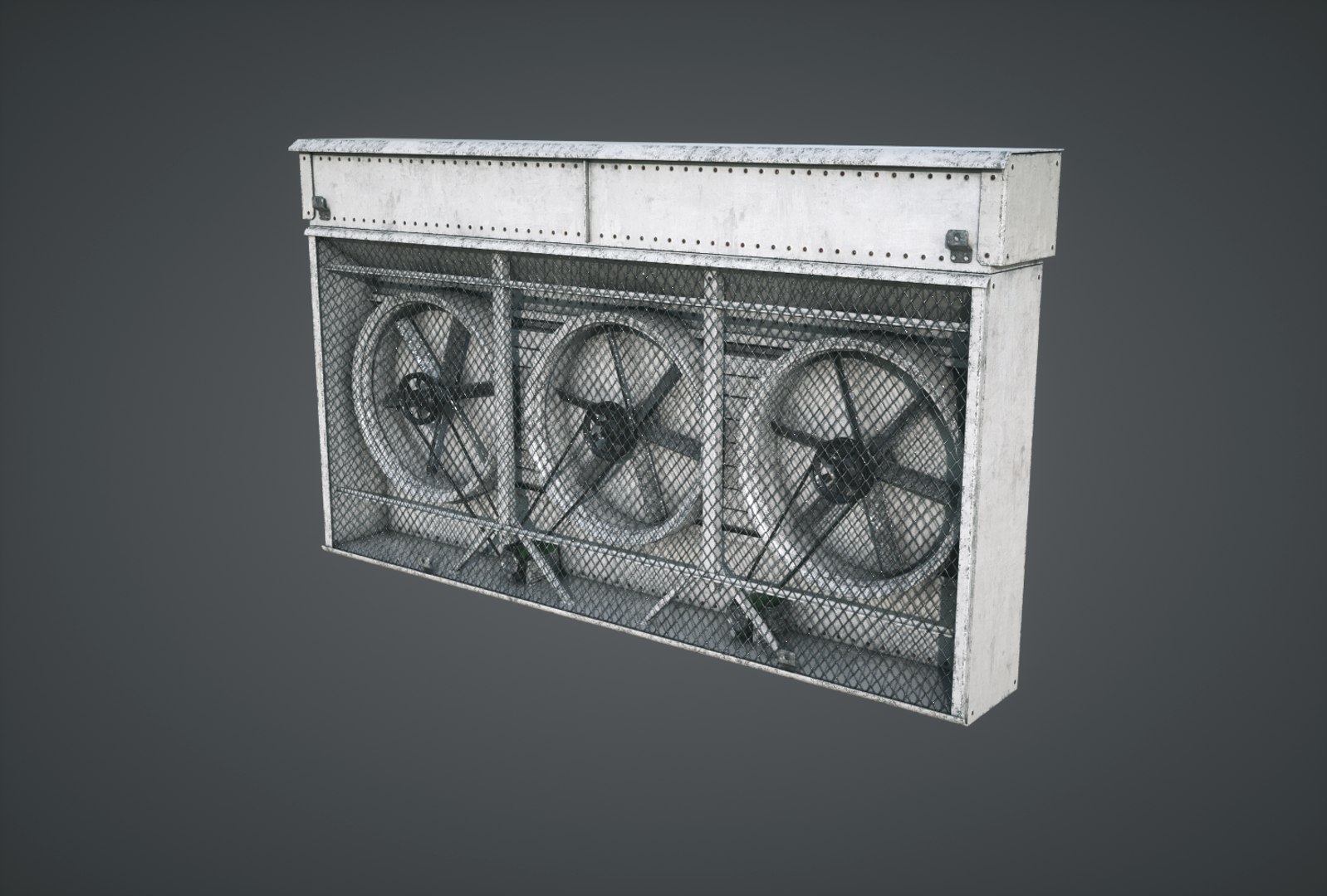 3D Model Vents Triple Fan - TurboSquid 1431364