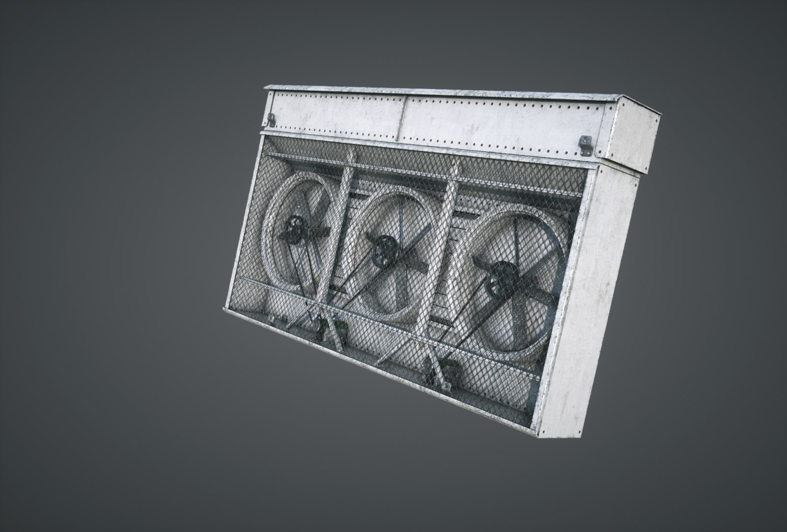 3D Model Vents Triple Fan - TurboSquid 1431364