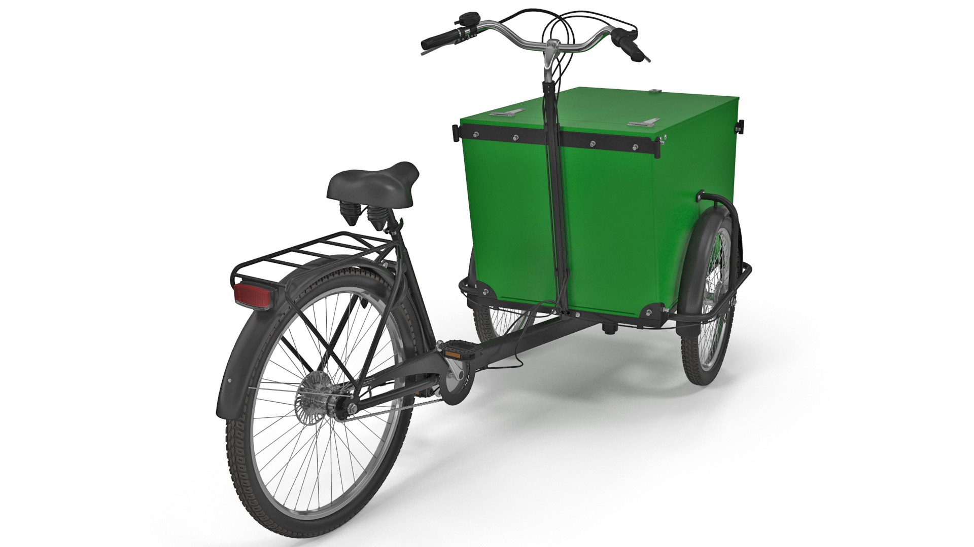 Cargo Bike Rigged 3D Model - TurboSquid 1560667