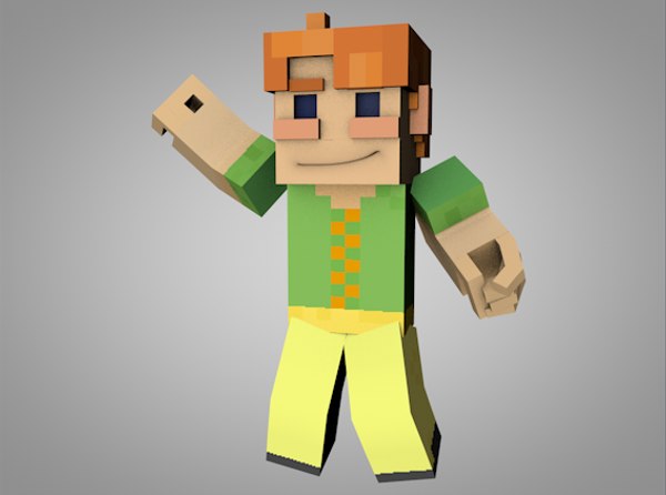 3ds max rig animations kid