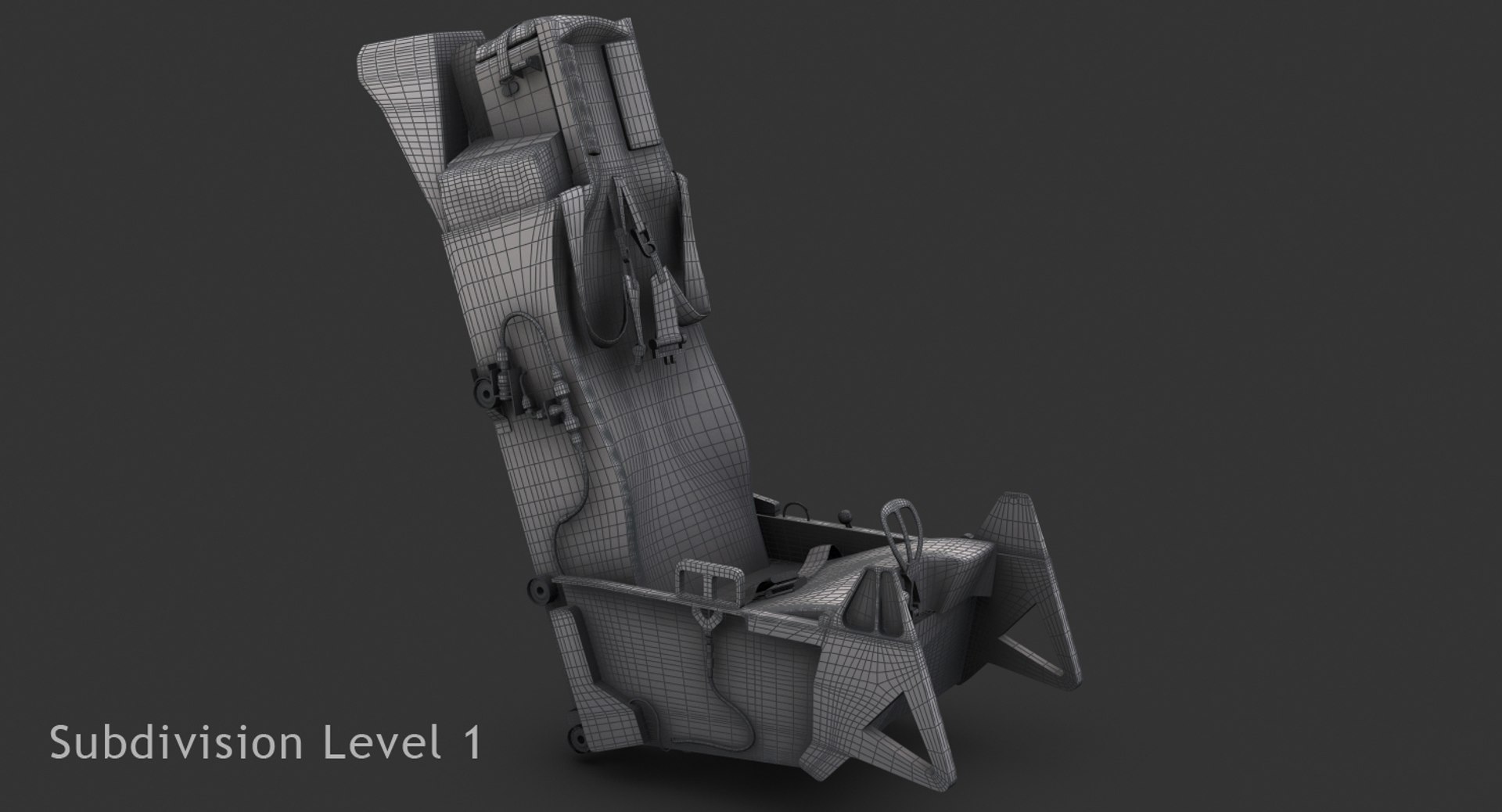 3d aces ii ejection seat model