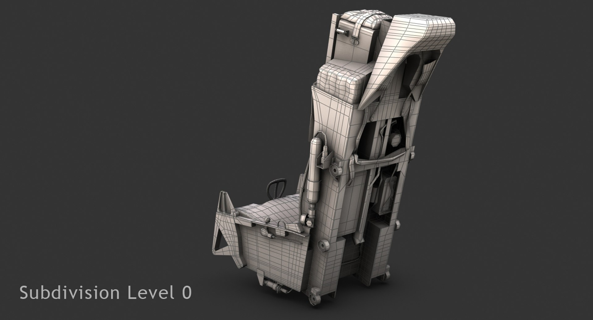 3d aces ii ejection seat model