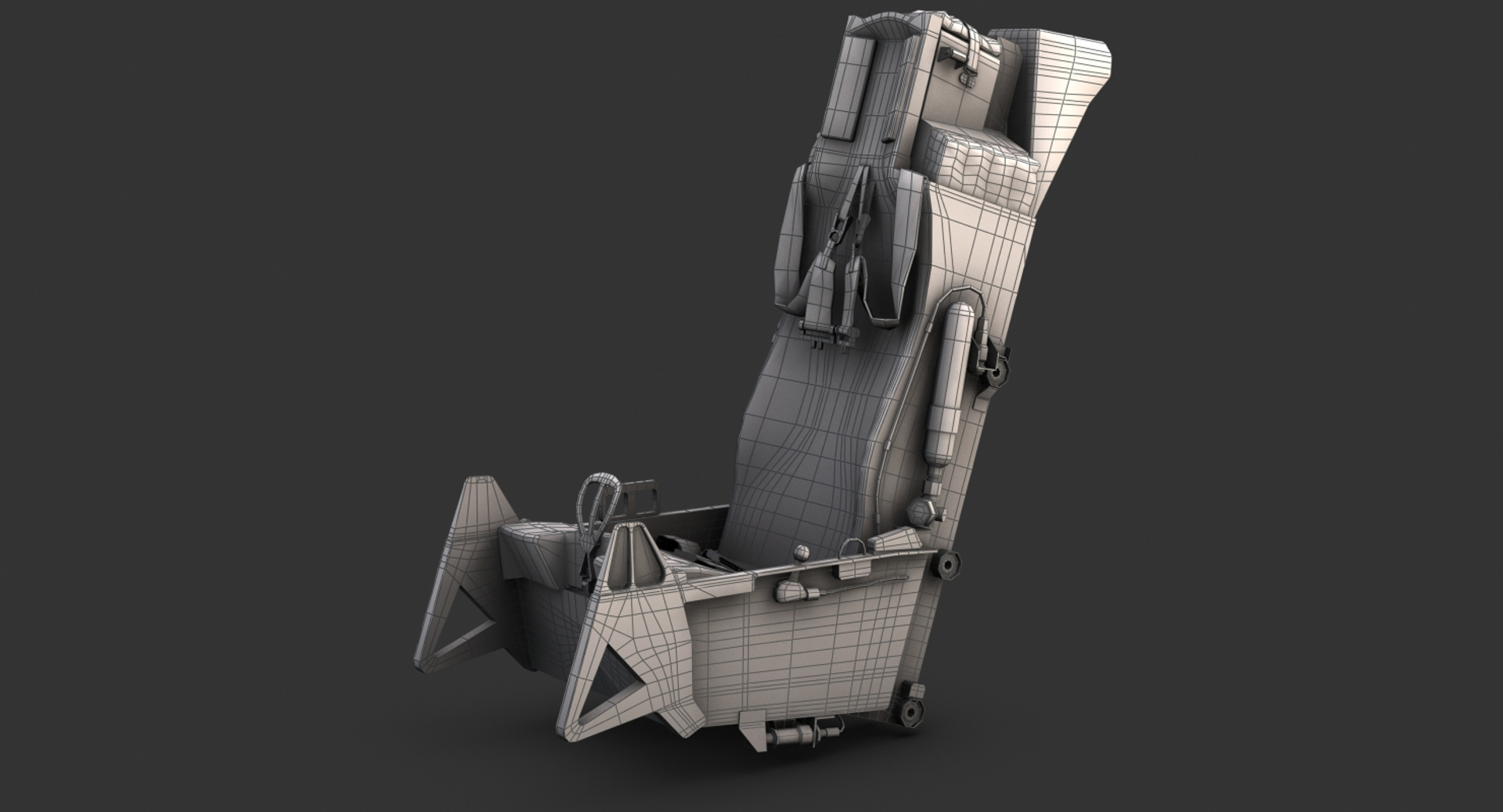 3d aces ii ejection seat model