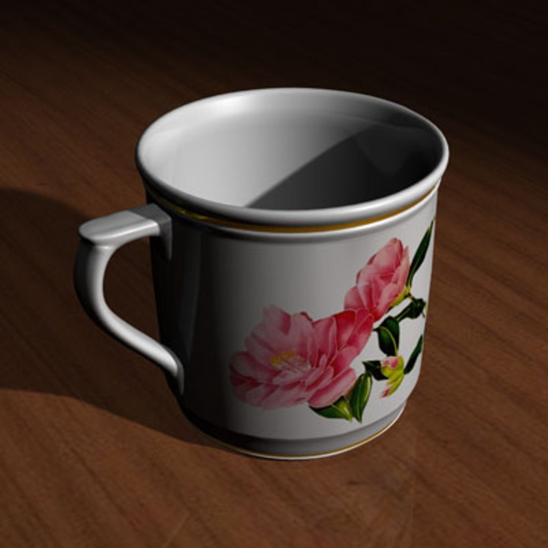 Ceramic Cup 3d Model