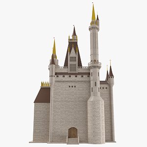 Low Poly Castle 3D Models for Download | TurboSquid