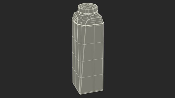 modelo 3d Botella de bebida de cartón multicapa - TurboSquid 1792738