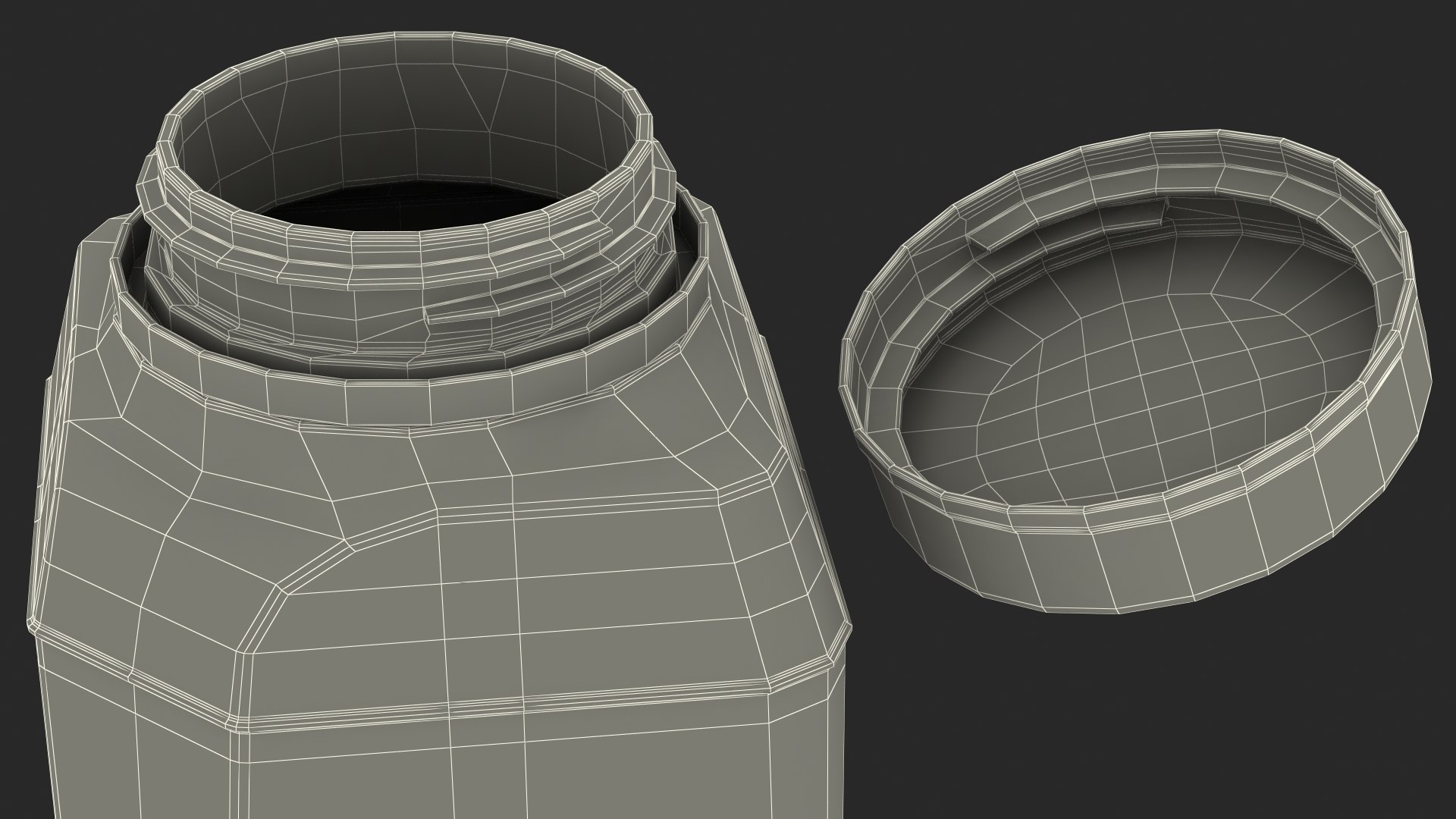 Multilayered Carton Beverage Bottle 3D Model - TurboSquid 1792738