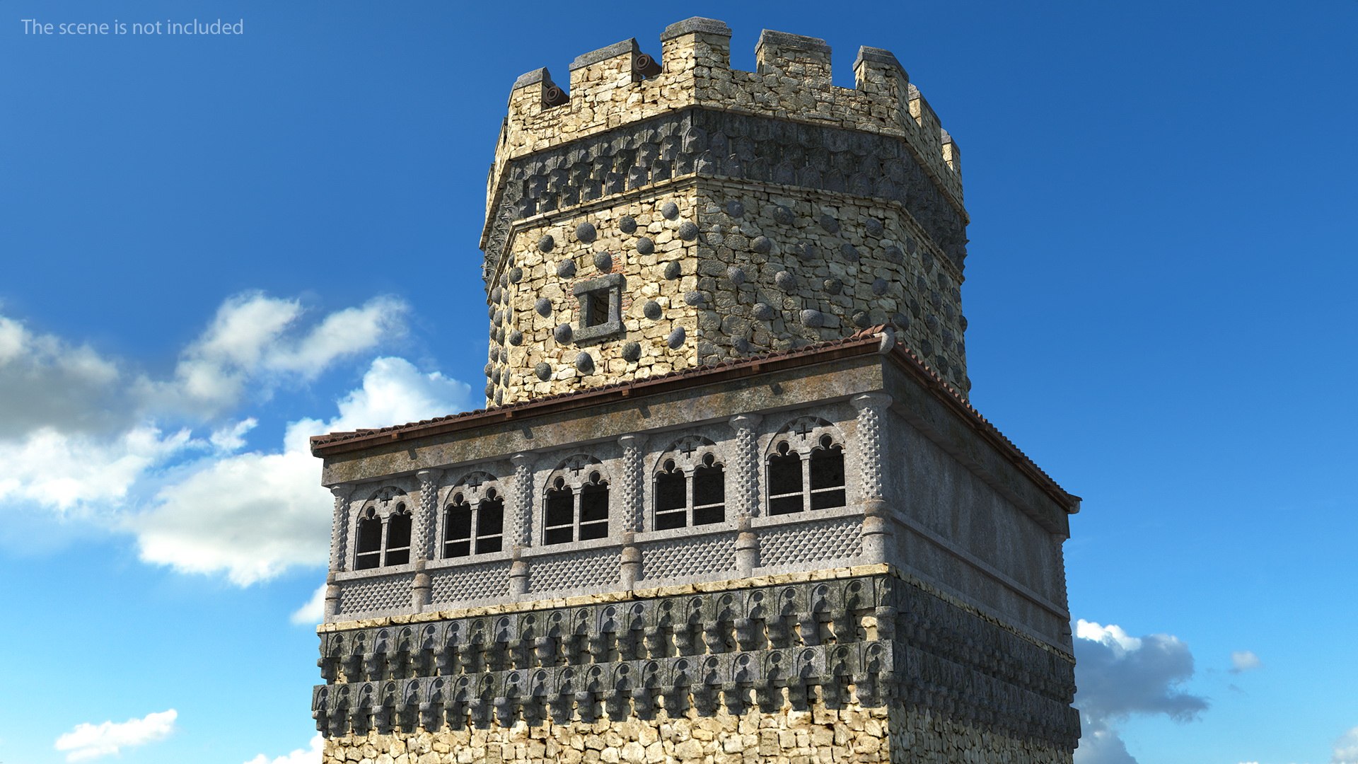 Medieval Castle Towers Collection 3D - TurboSquid 2165154
