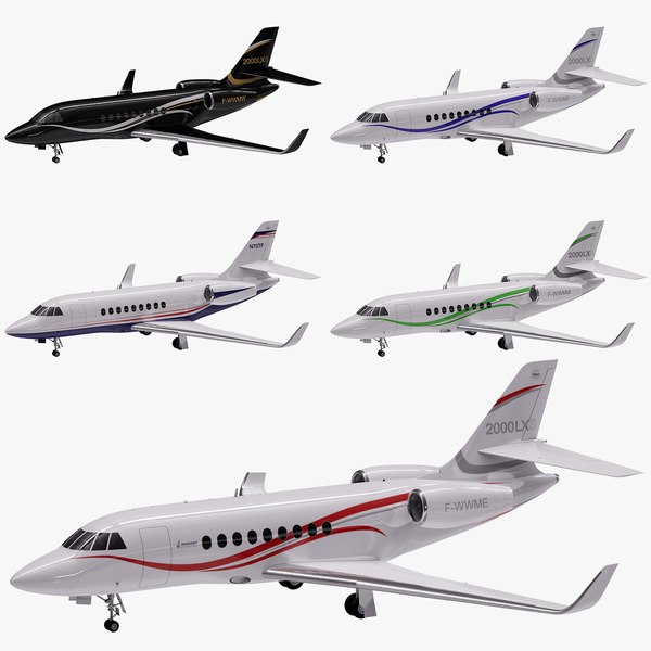 Dassault Falcon 3D Models for Download | TurboSquid