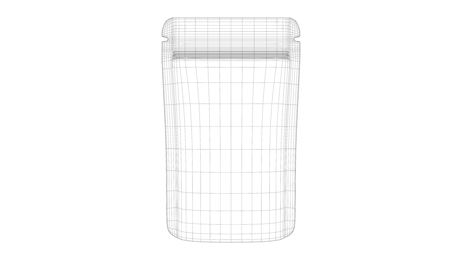 Red Food Pouch 3D Model - TurboSquid 2221381