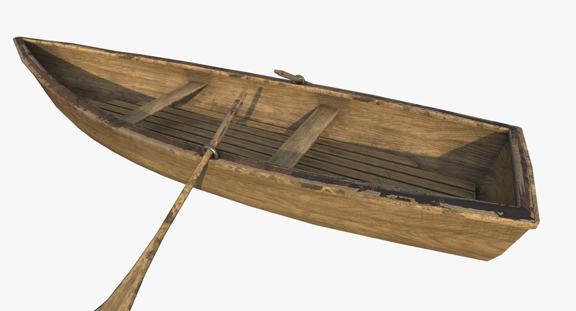 Sailboat Canoe Obj