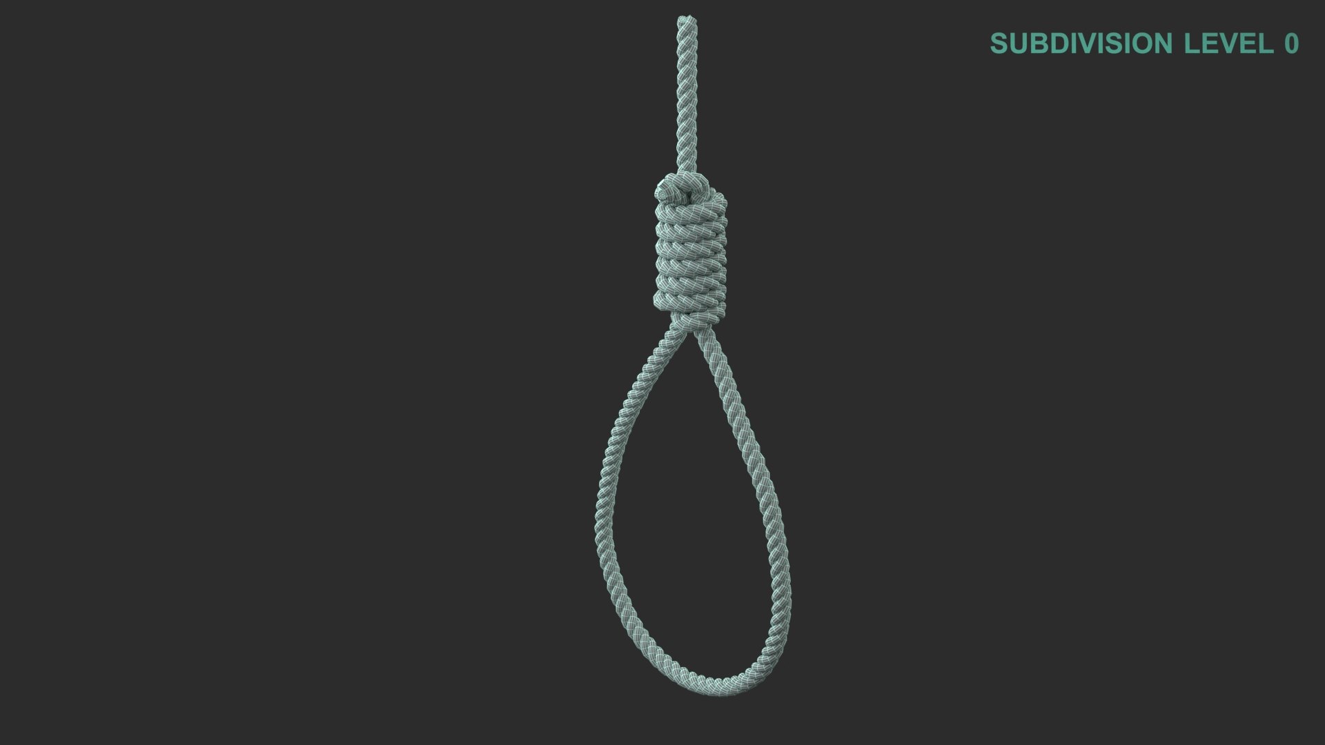 Noose 3D Model - TurboSquid 1999718