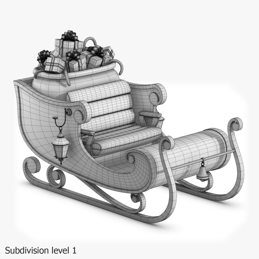 3d model use sleigh