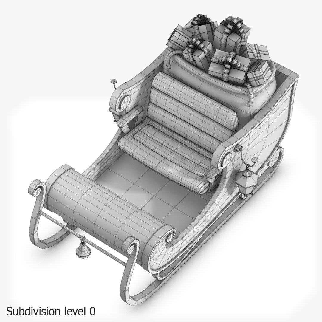 3d model use sleigh