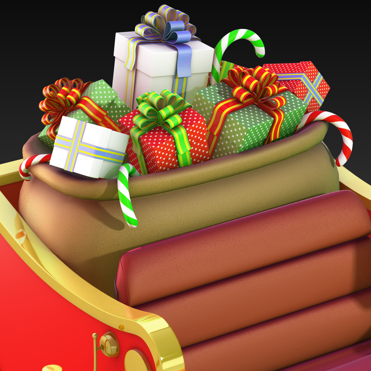 3d model use sleigh