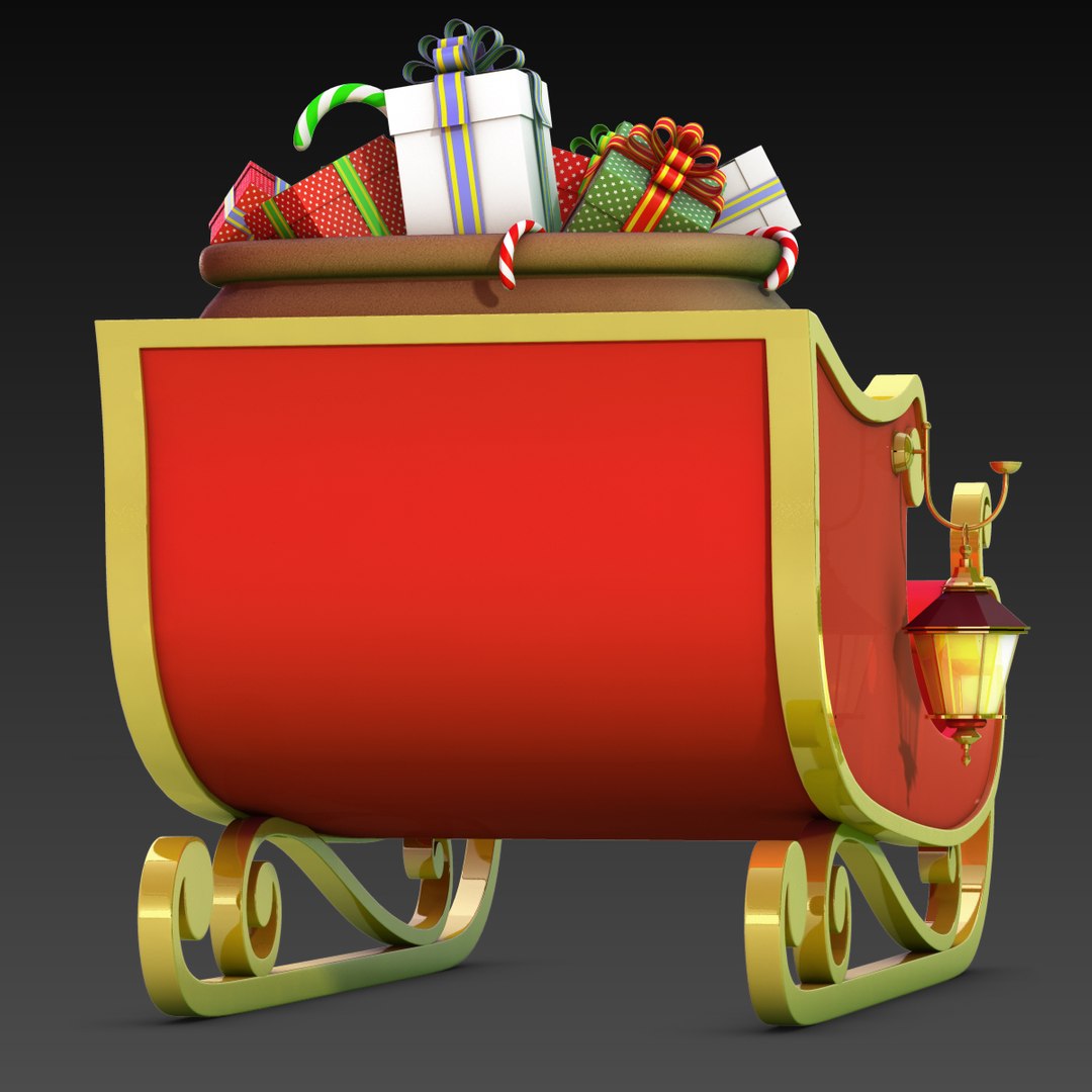 3d model use sleigh