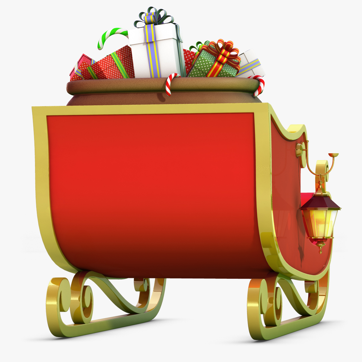 3d model use sleigh