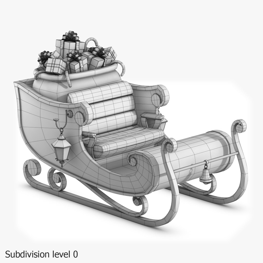 3d model use sleigh