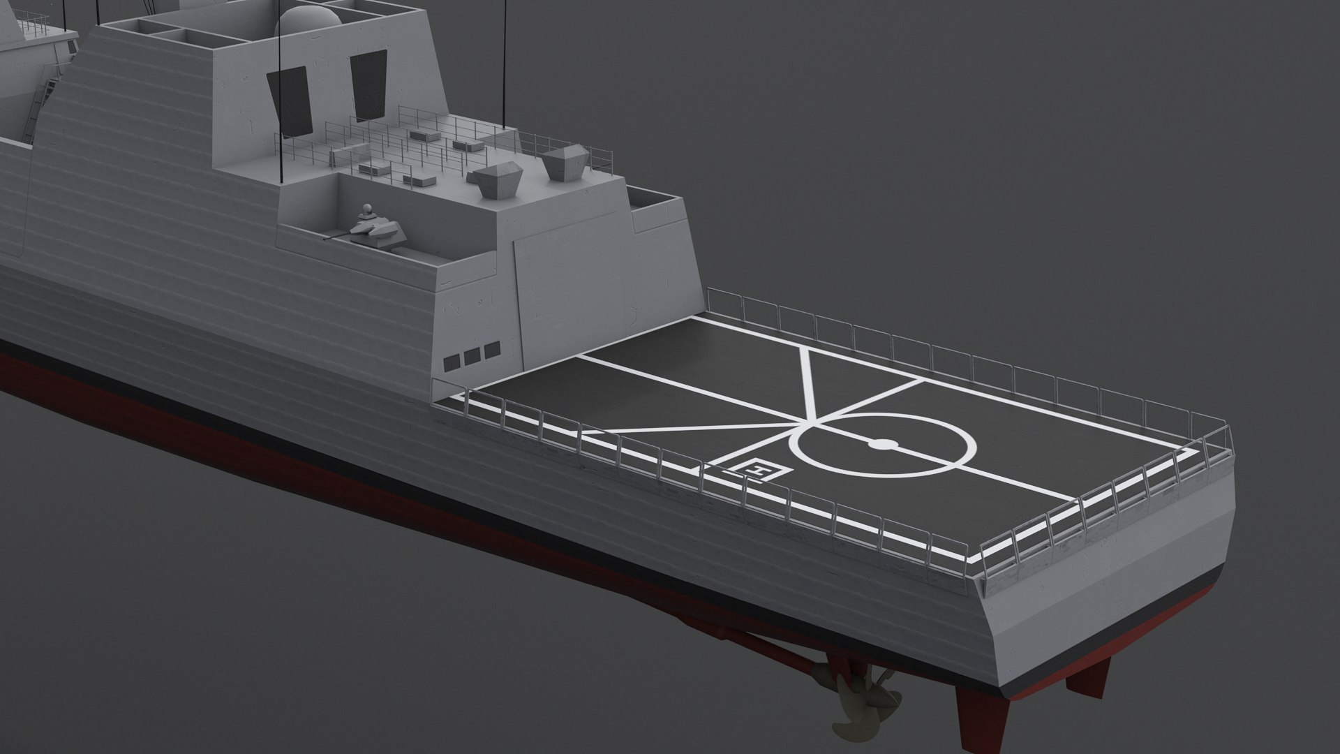 3D Model Formidable Class Frigate - TurboSquid 1617123