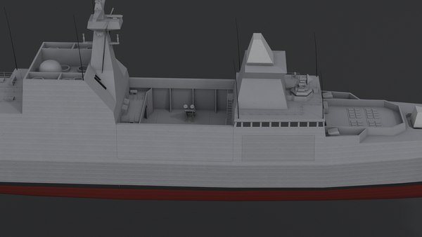 3D model formidable class frigate - TurboSquid 1617123