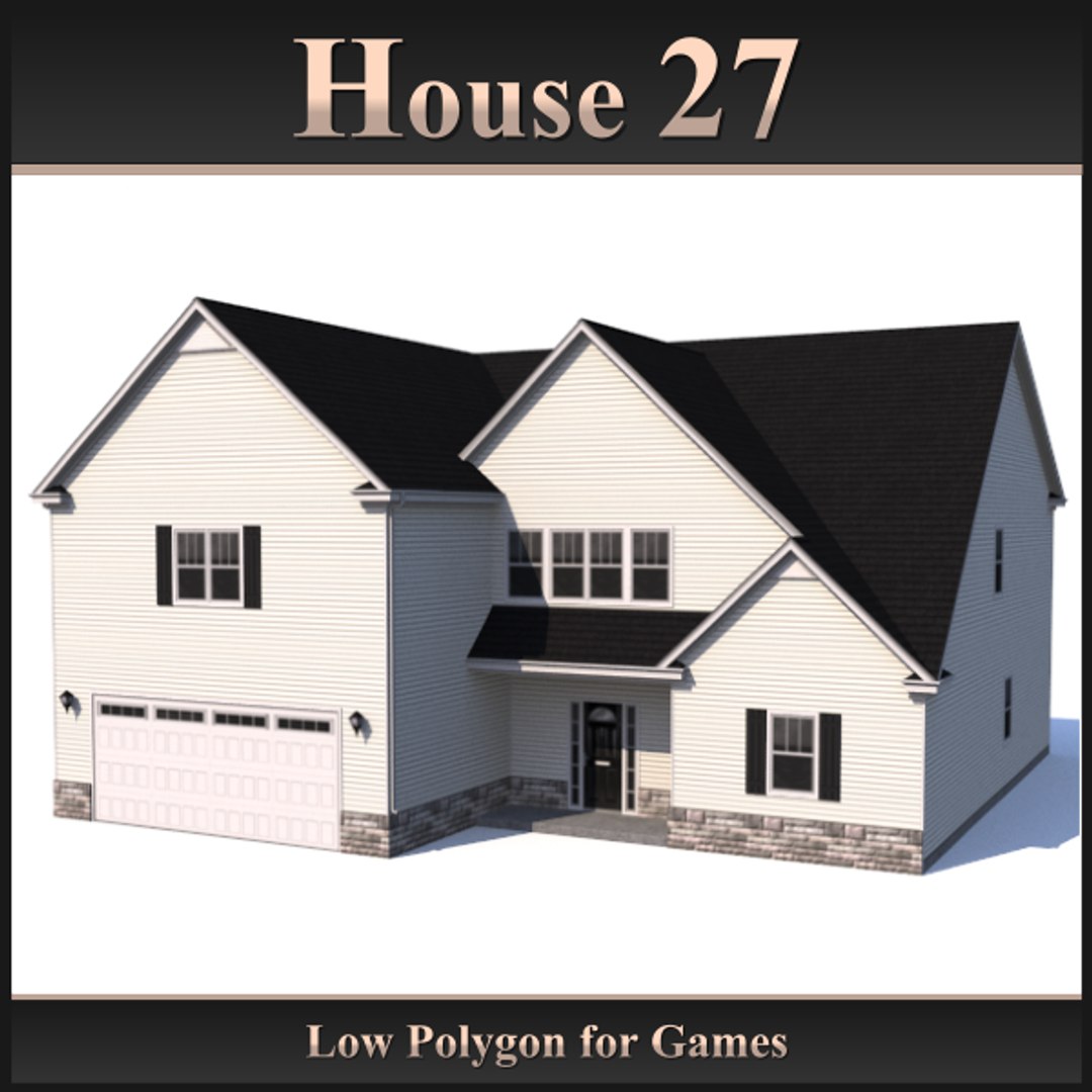 3ds Max House 27