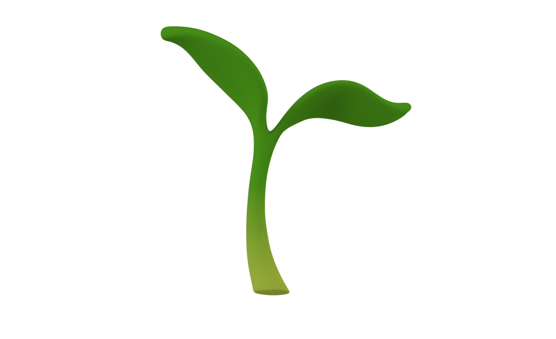 Prop33 Plant Sprout L 3D Model - TurboSquid 2224194