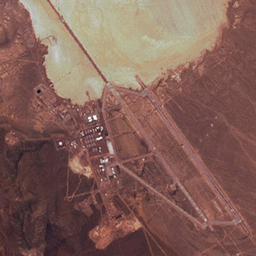 3d Area 51 Terrain Model