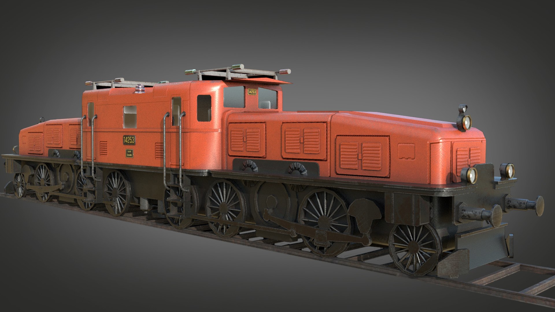 3D Model Class Ce 68 II Crocodile Electric Locomotive - TurboSquid 2138266