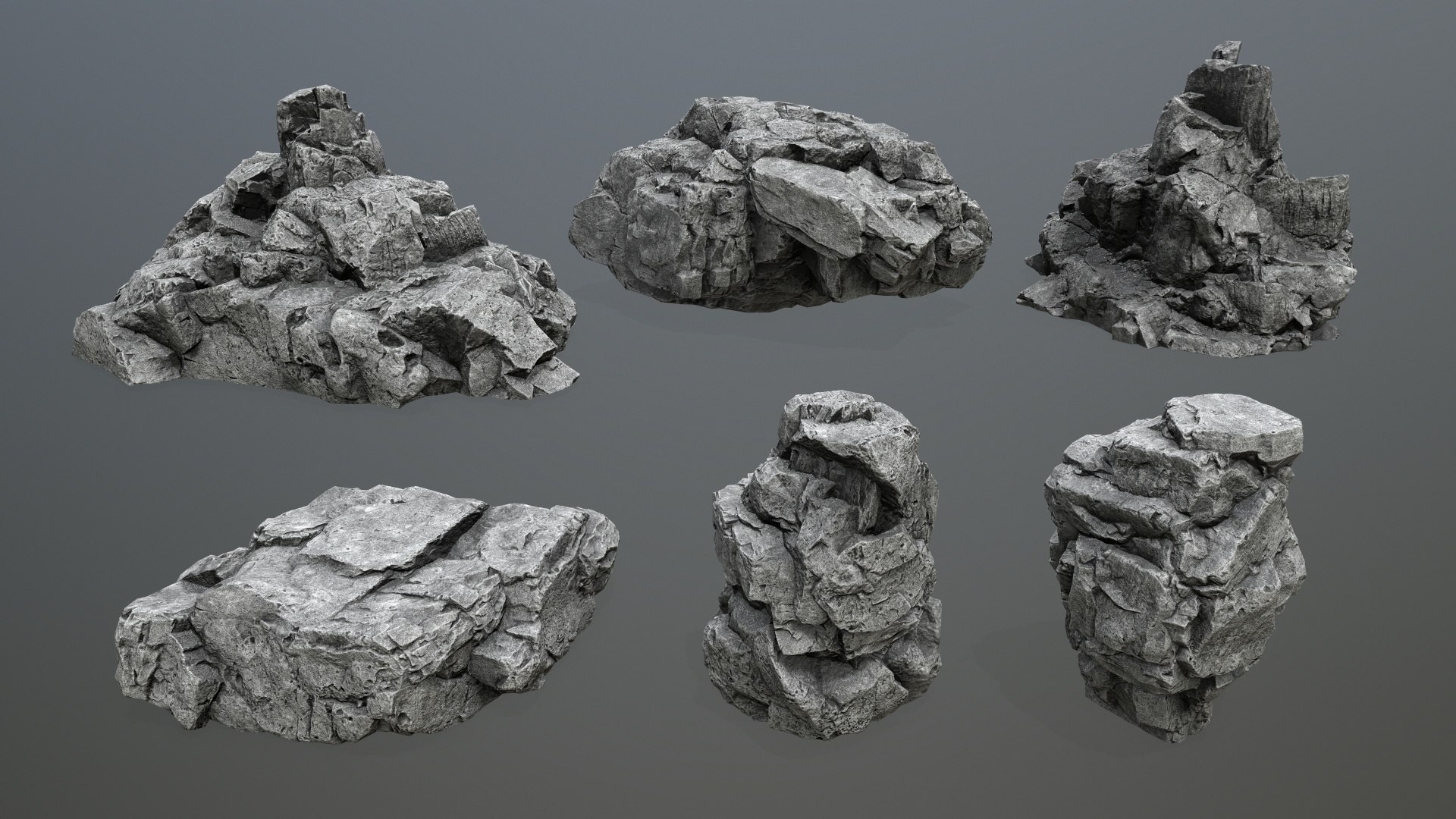 3D rocks model - TurboSquid 1878548