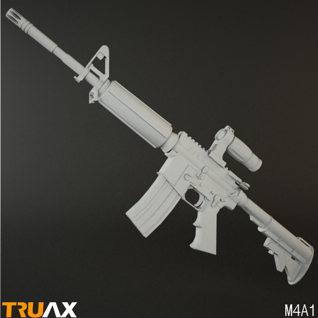 M4a1 Carbine 3d Model