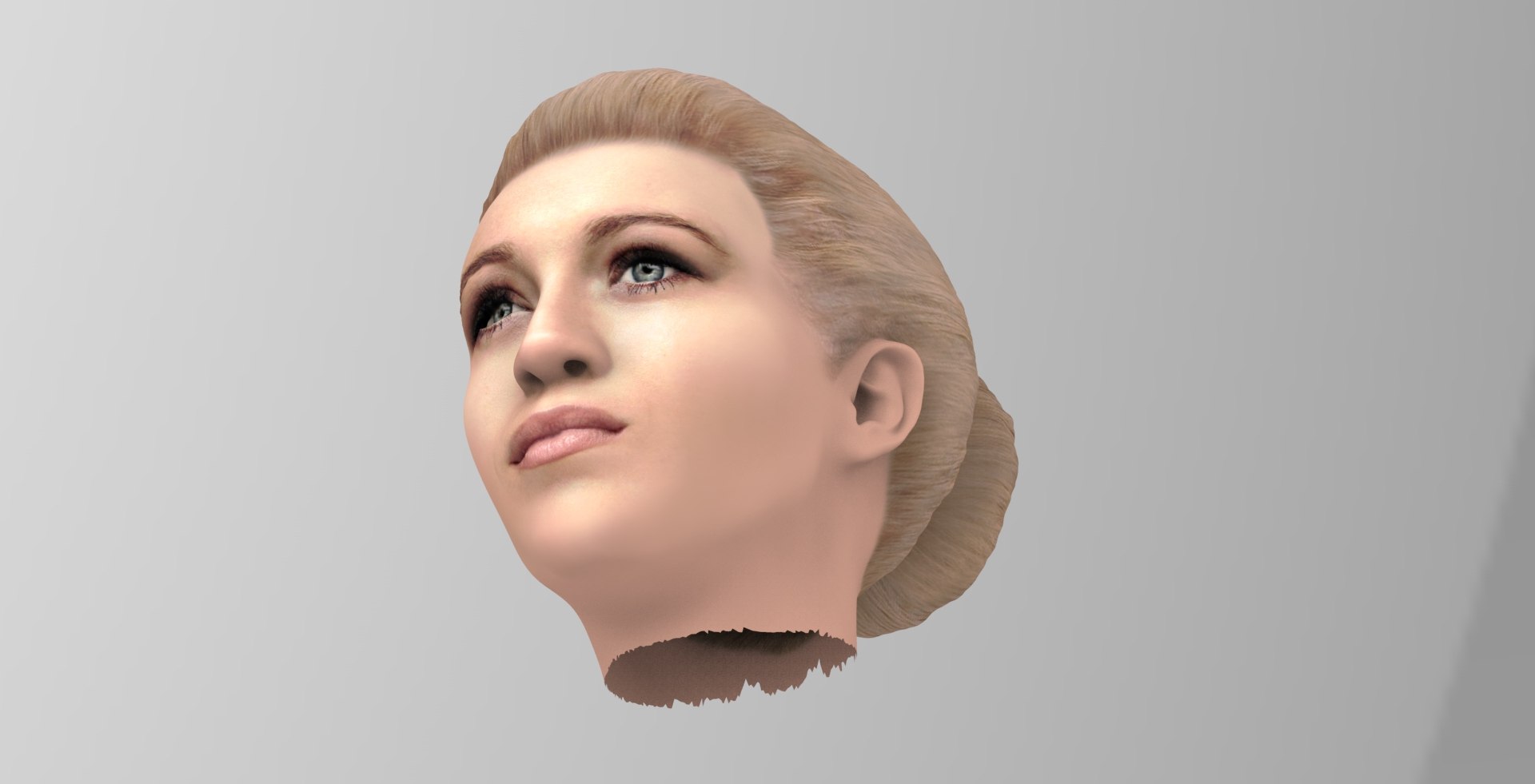 Woman Head 3D Model - TurboSquid 1656573