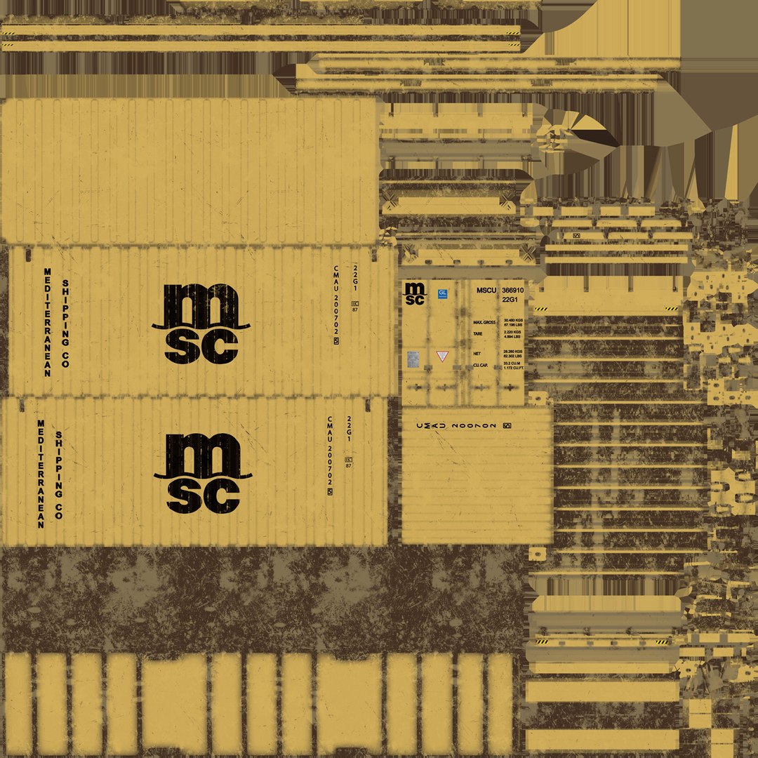 20 feet shipping container 3D model - TurboSquid 1237433
