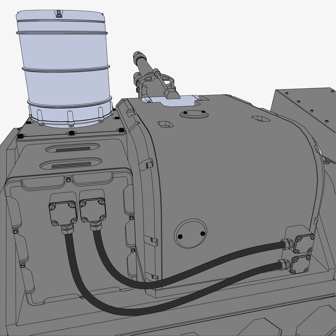 Light Laser Turret Model - TurboSquid 1235713