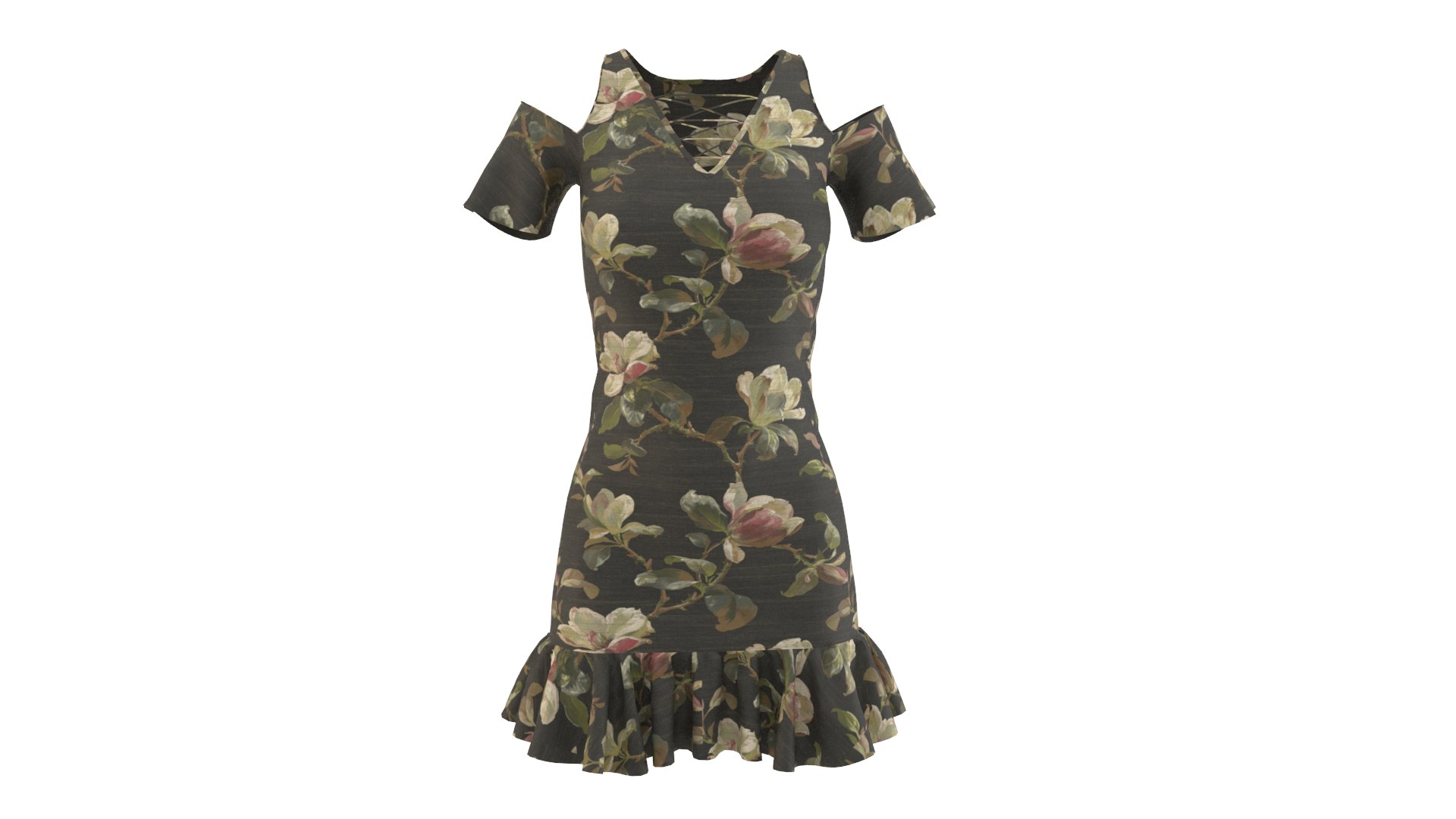 Dress real 3D model - TurboSquid 1610923