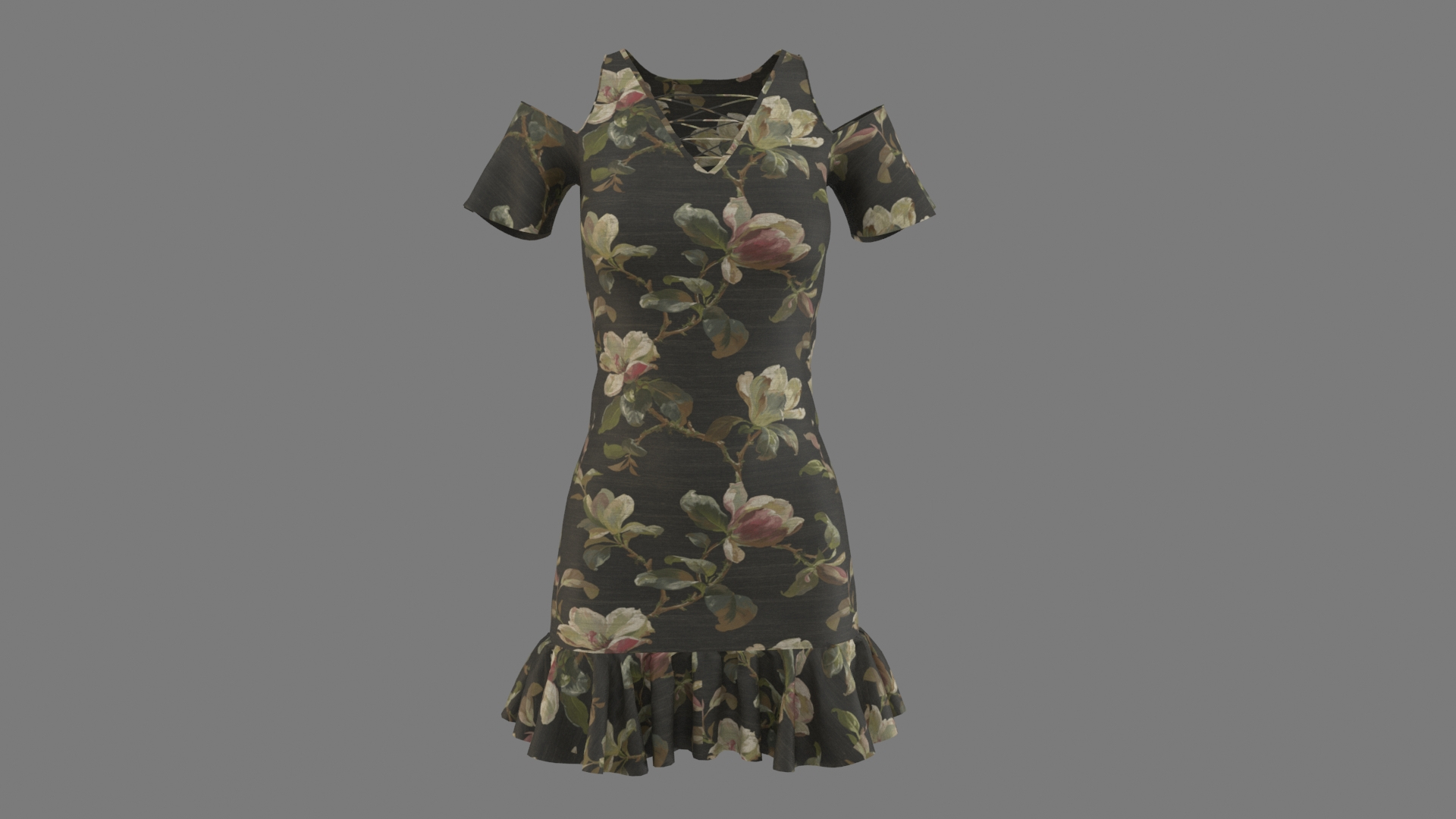 Dress real 3D model - TurboSquid 1610923