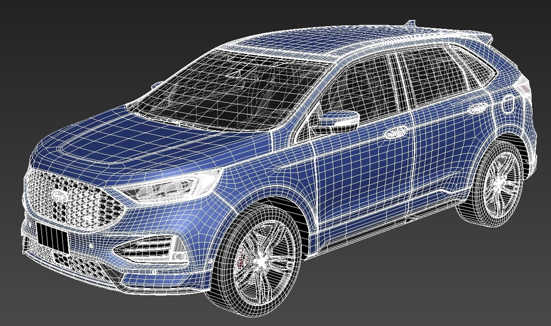 3D Ford Edge ST 2019 - TurboSquid 2222044