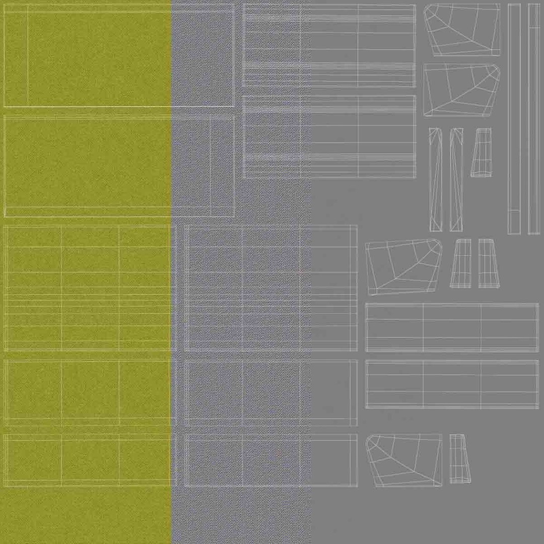 3D Restaurant Booth Seating Model - TurboSquid 2332528