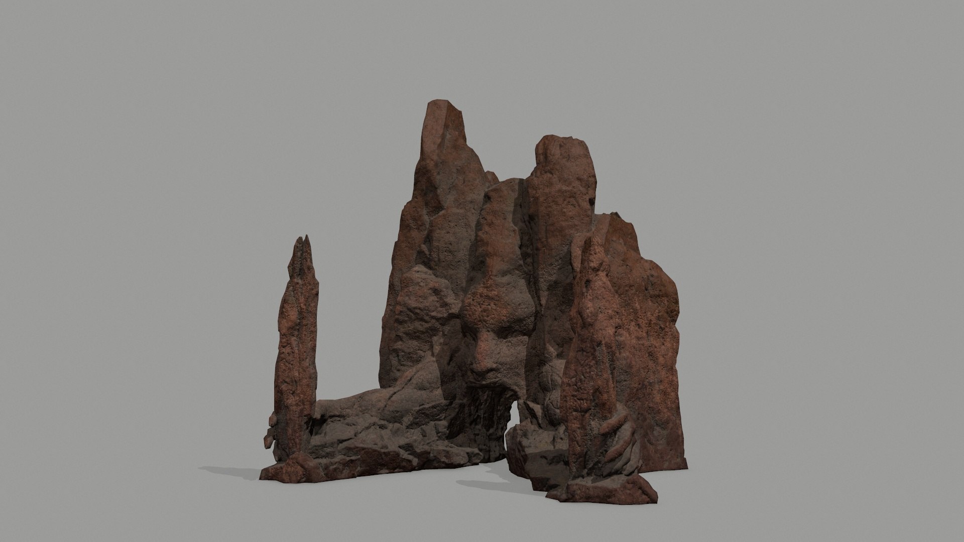 Rock Gate 3D - TurboSquid 2144158