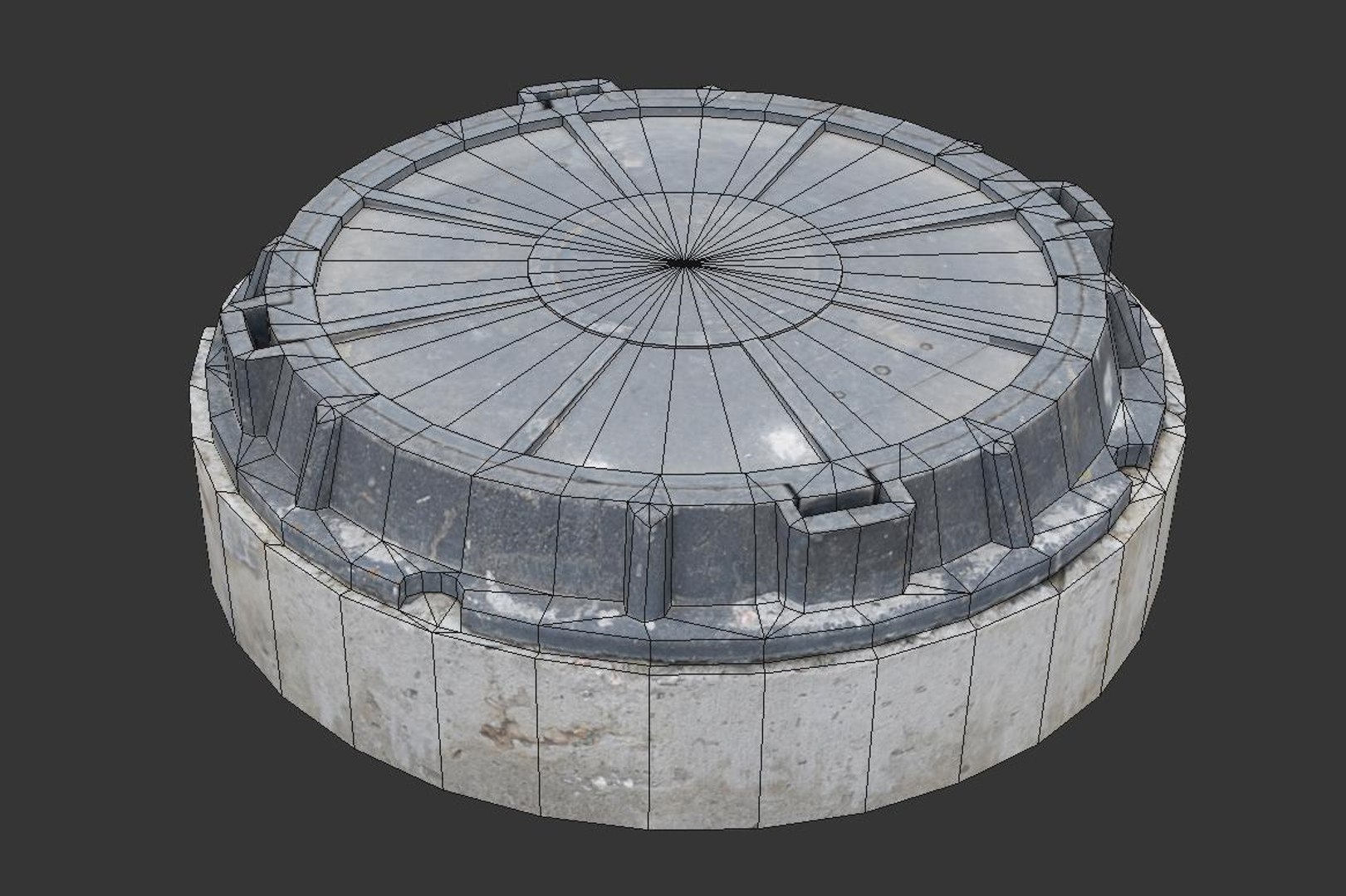 Ultra Realistic Sewer Well Pbr 3D Model - TurboSquid 1758487